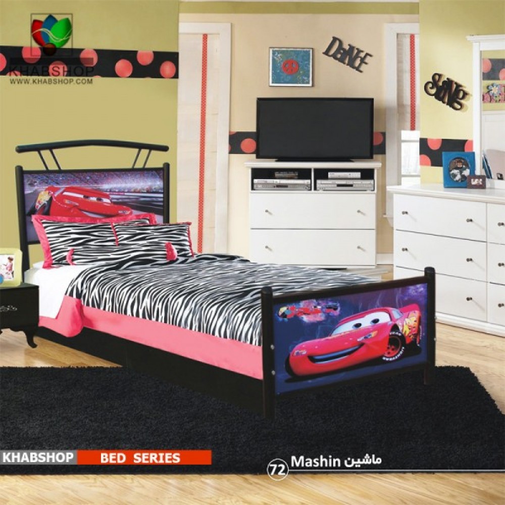 تخت خواب کودک و نوجوان مدل ماشین